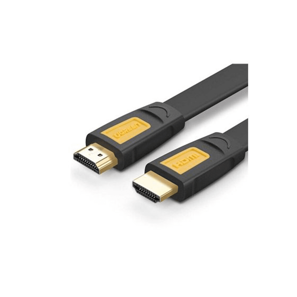UGREEN HD101 Round HDMI Cable 2m (Yellow/Black) 10129 - Athome